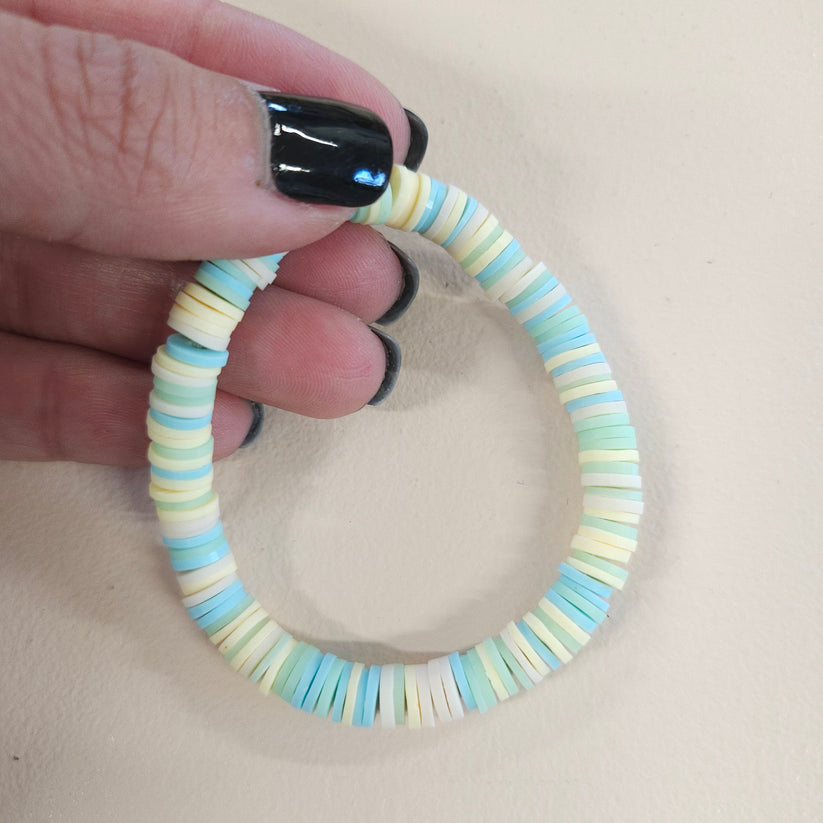 Colorful Clay Bead Bracelets – The Steady Hand
