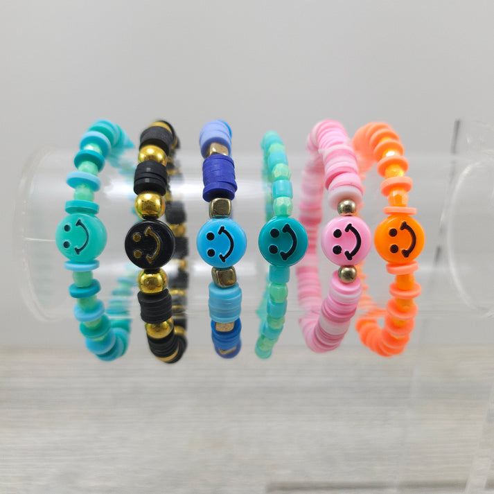Smiley Face Stretch Bracelets – The Steady Hand