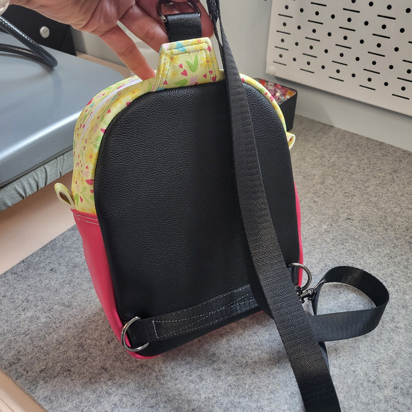 Dear Human Behind Me Sling Crossbody Mini Backpack with Detachable & A ...