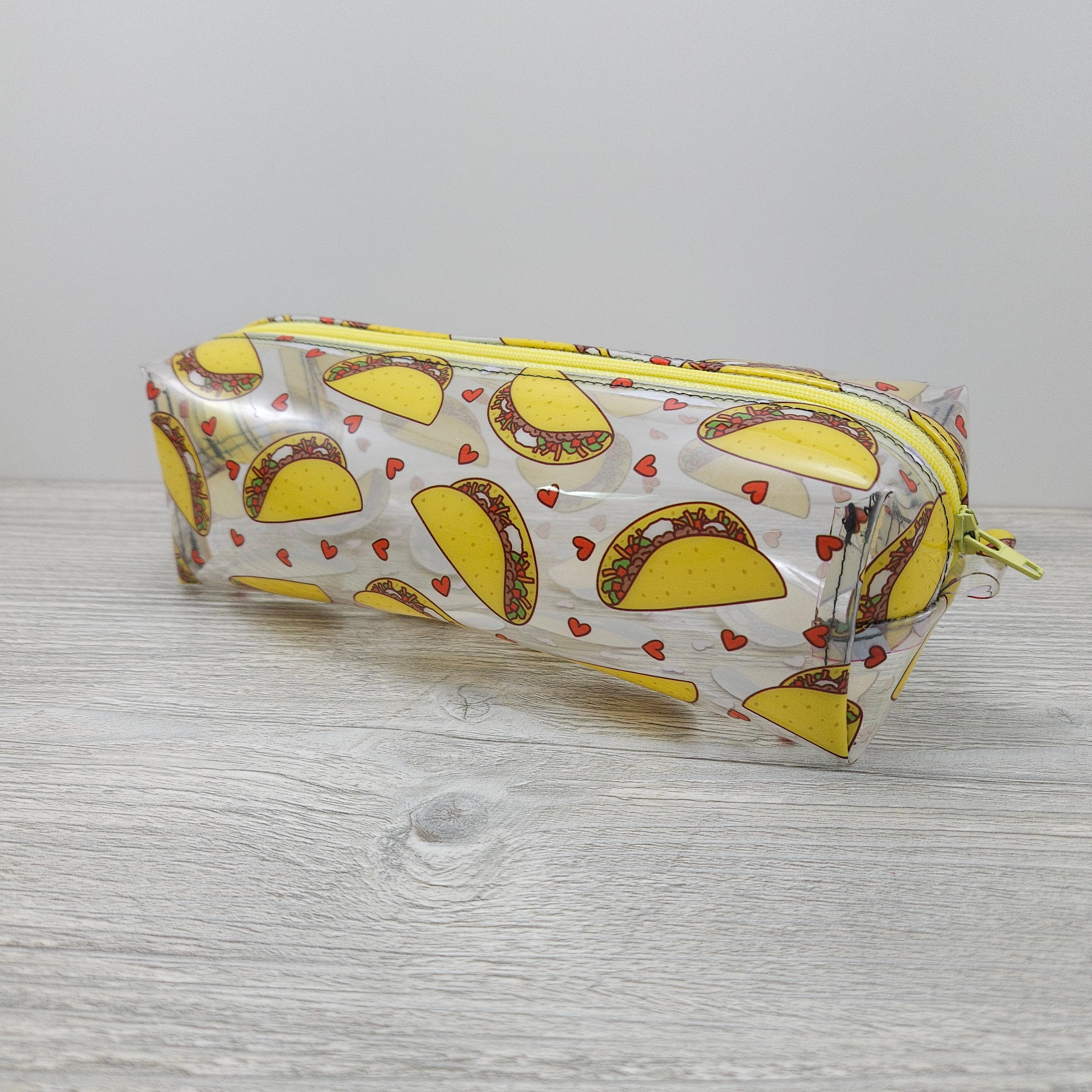 Clear Taco Pencil Pouch – The Steady Hand