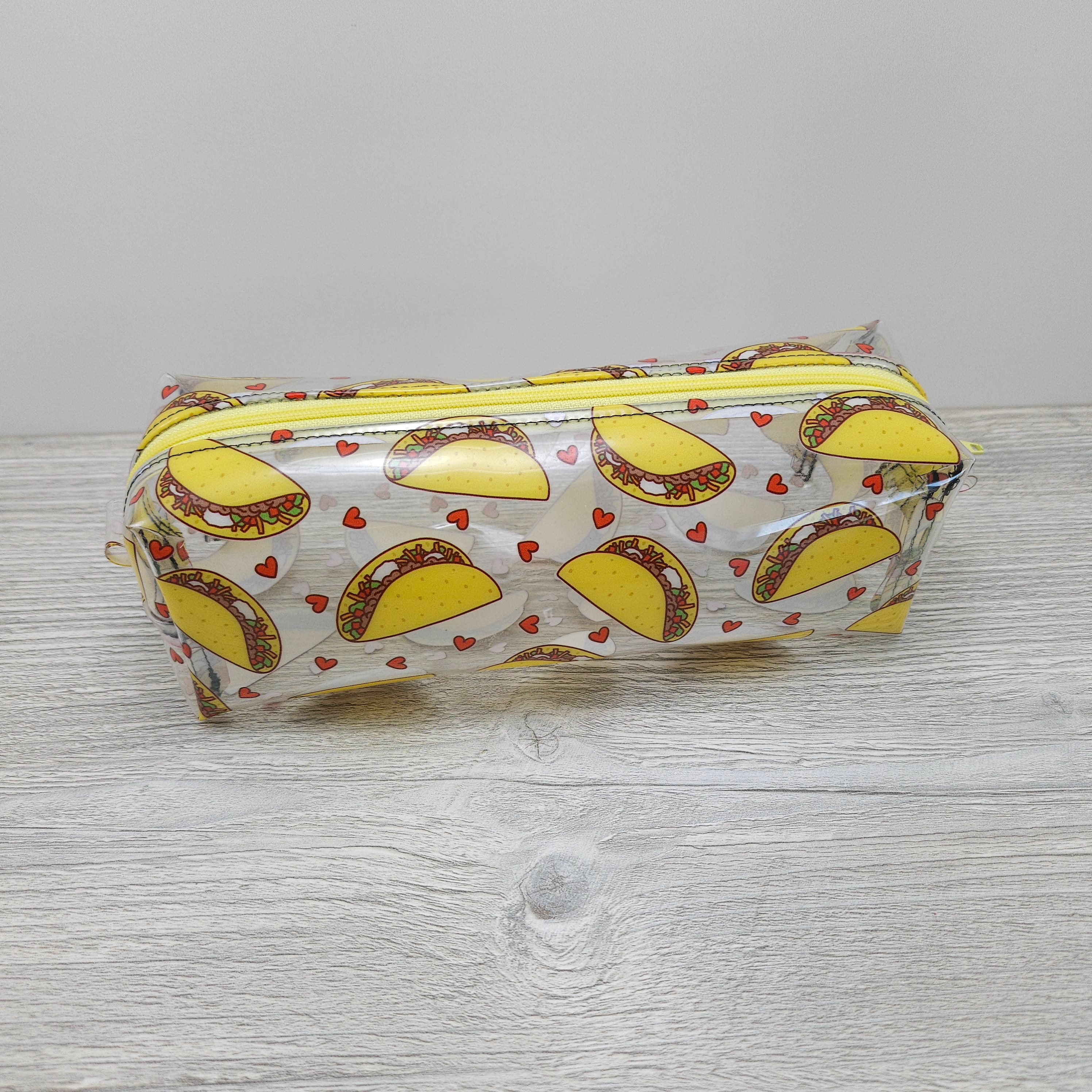 Clear Taco Pencil Pouch The Steady Hand