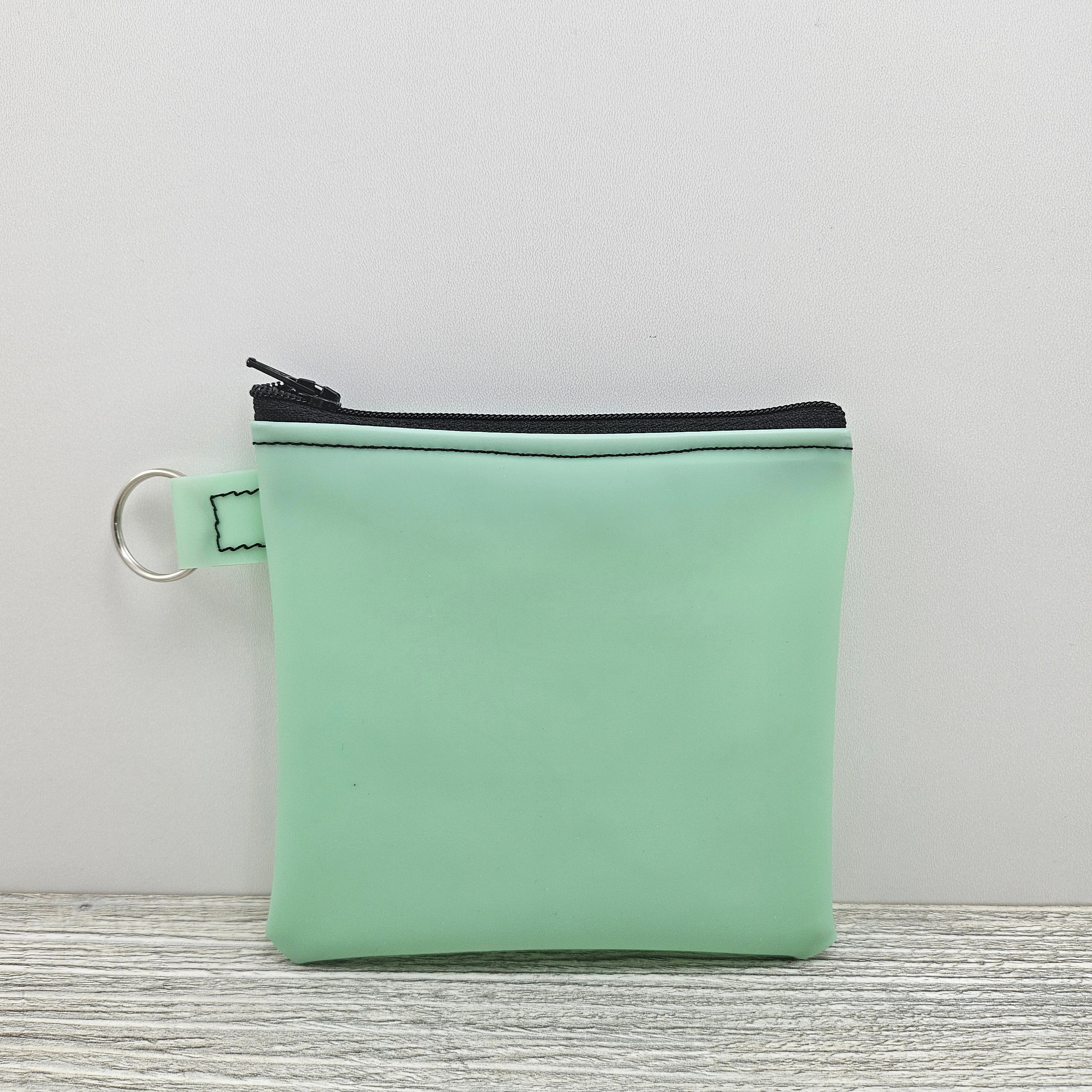 Mint Green Zipper Pouch – The Steady Hand