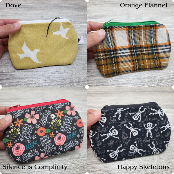 Mini Zipper Pouch - Choose Your Design – The Steady Hand