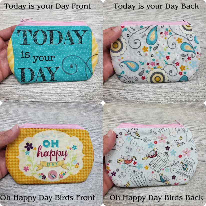 Mini Zipper Pouch - Choose Your Design – The Steady Hand