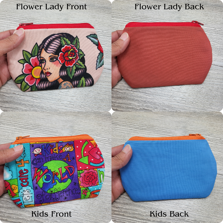 Mini Zipper Pouch - Choose Your Design – The Steady Hand
