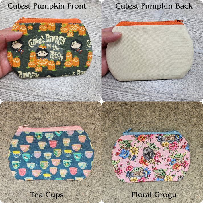 Mini Zipper Pouch - Choose Your Design – The Steady Hand