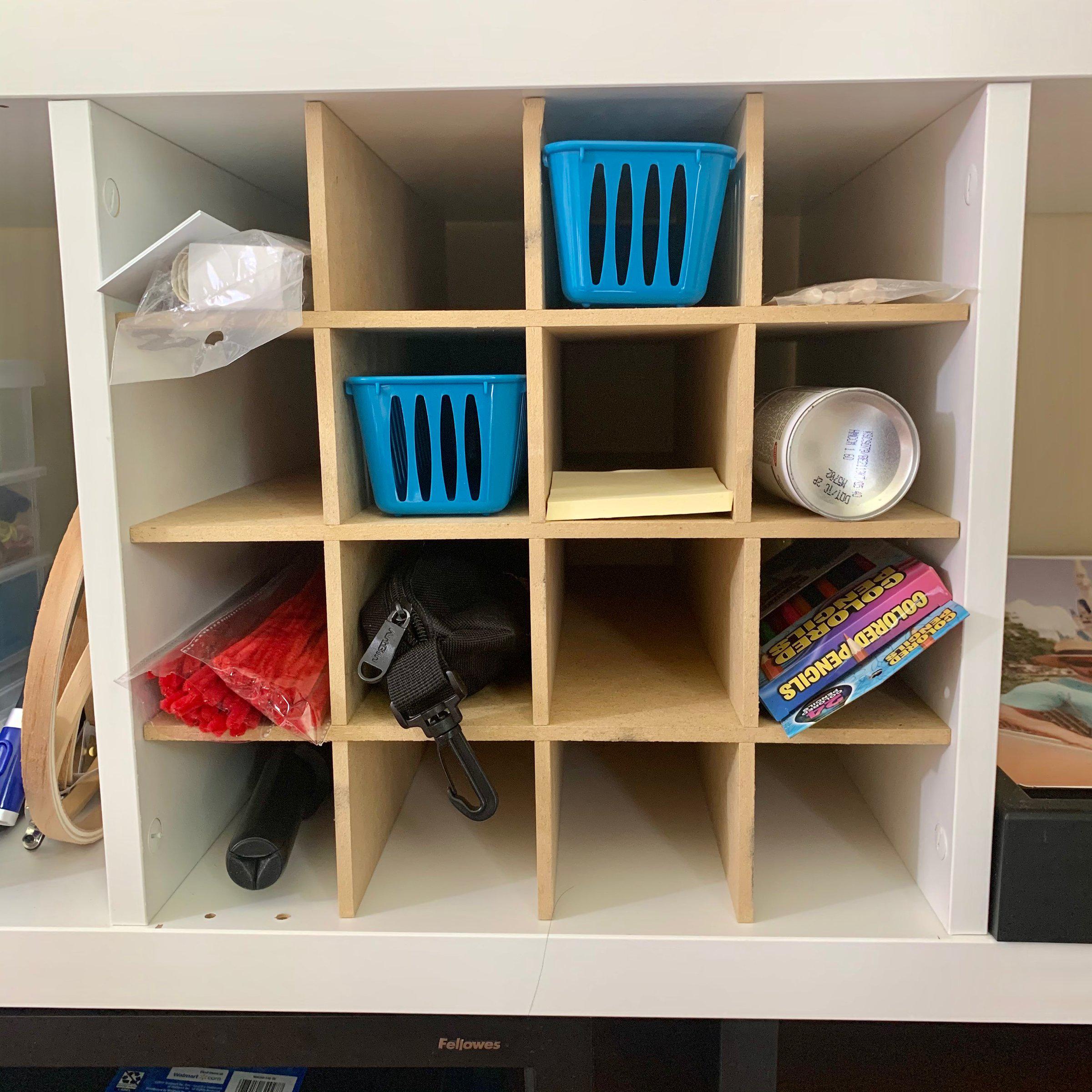 16 Cubby Cube Insert for Cube Storage Shelves – The Steady Hand