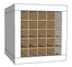 25 Cubby Cube Insert for Cube Storage Shelves – The Steady Hand