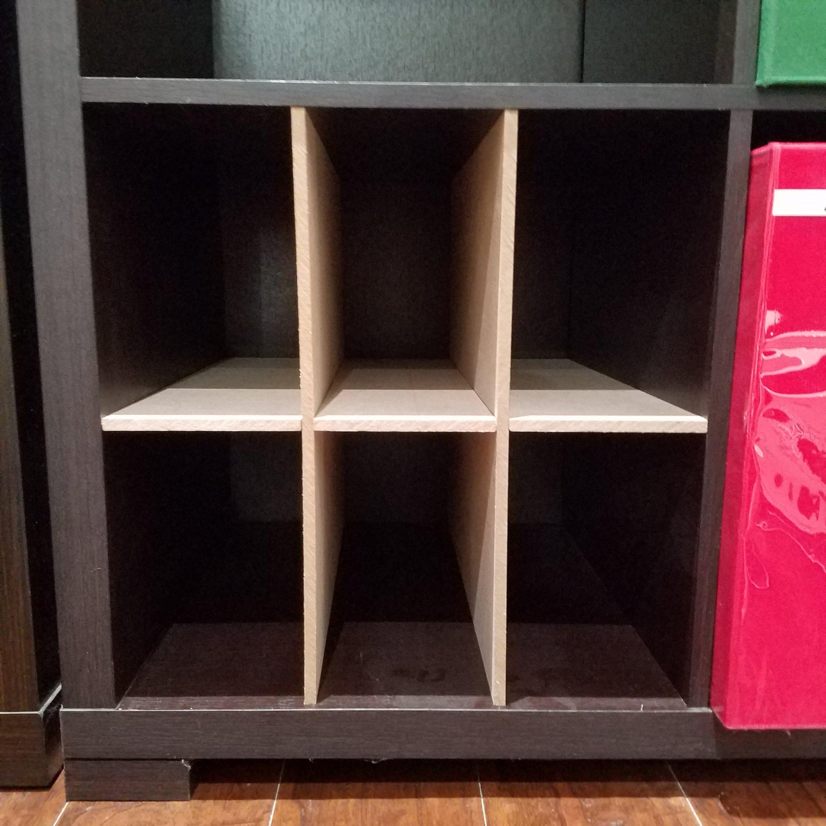 6 Cubby Cube Insert for Cube Storage Shelves – The Steady Hand