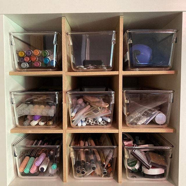 9 Cubby Cube Insert for Cube Storage Shelves – The Steady Hand