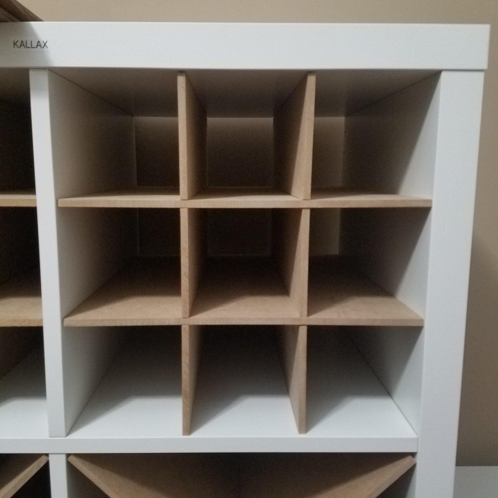 9 Cubby Cube Insert for Cube Storage Shelves – The Steady Hand