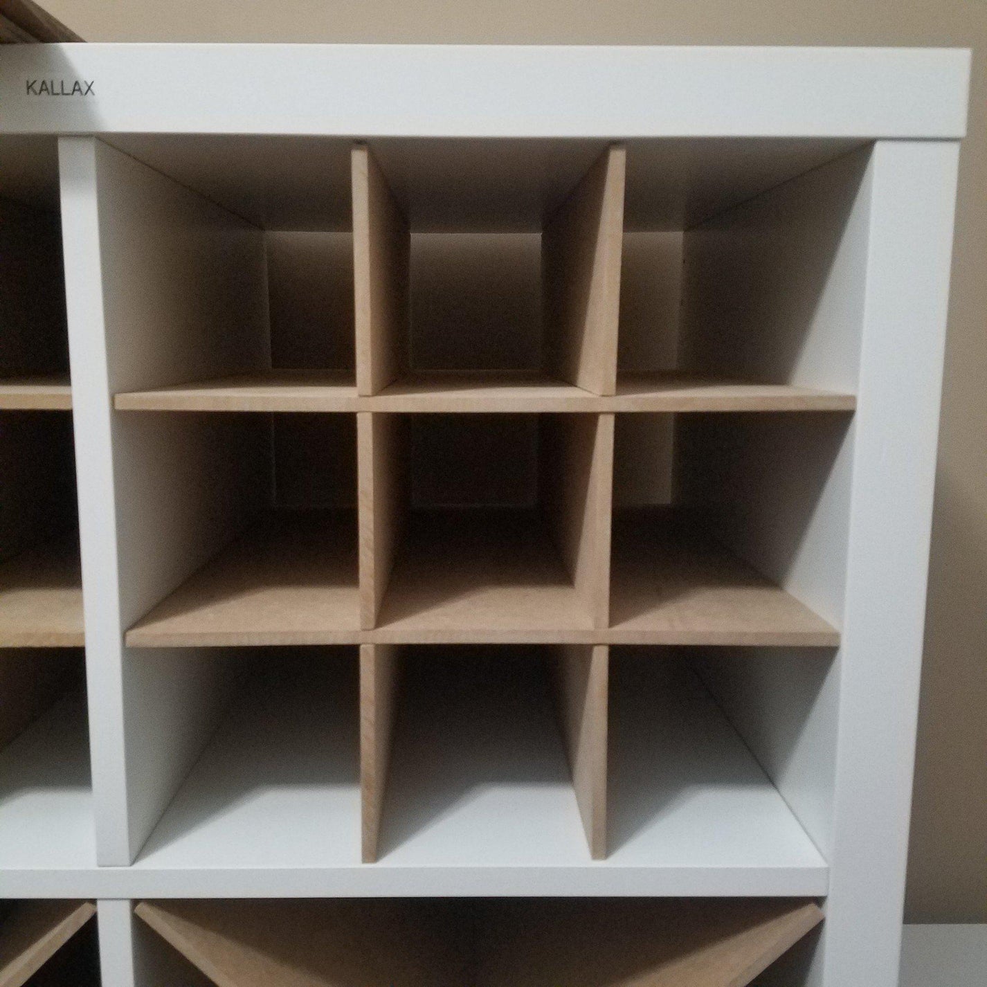 9 Cubby Cube Insert for Cube Storage Shelves – The Steady Hand