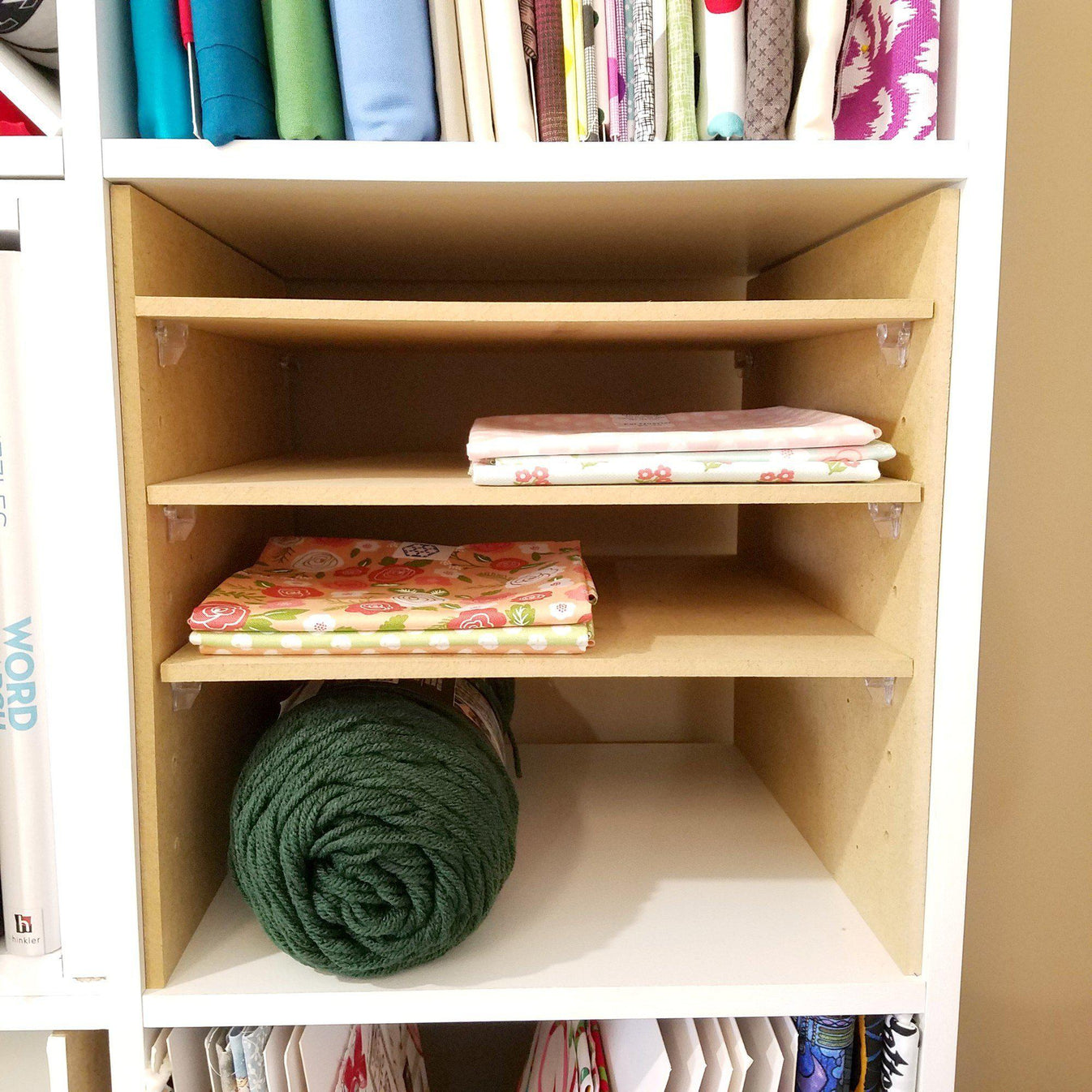 Adjustable Shelf Organizer Cube Insert for Cube Storage Shelves – The ...