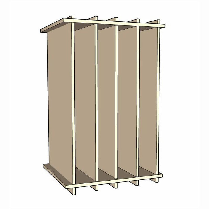 Kitchen Cabinet Muffin Pan Storage Organizer – The Steady Hand