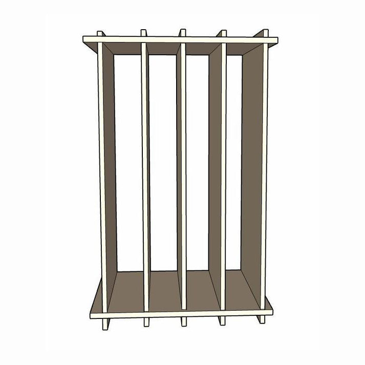 Kitchen Cabinet Muffin Pan Storage Organizer – The Steady Hand