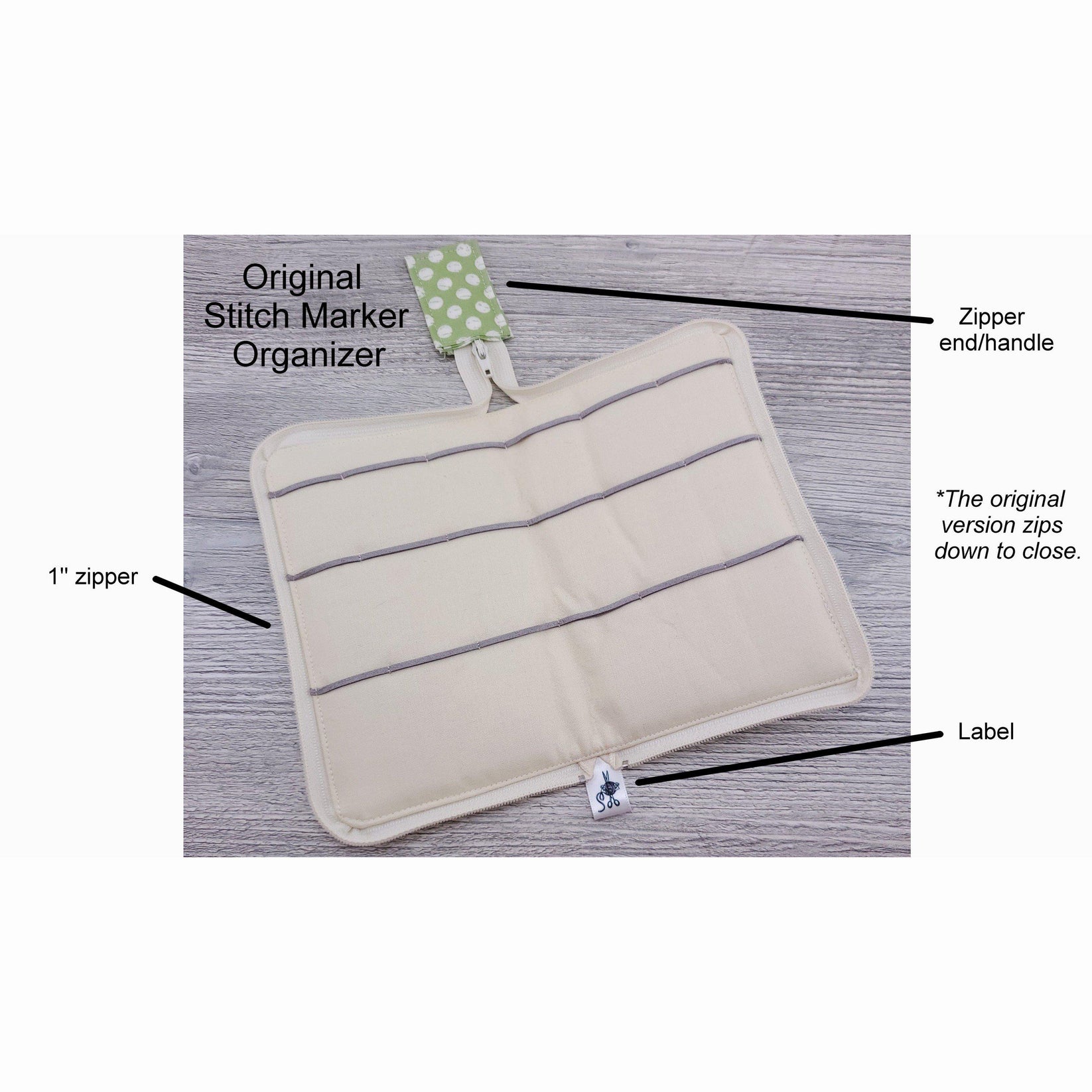 Original Stitch Marker Organizer - Choose your fabric! – The Steady Hand