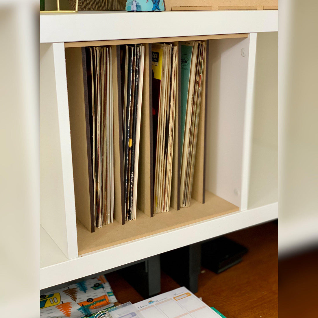 Vertical Divider Insert for Cube Shelving – The Steady Hand