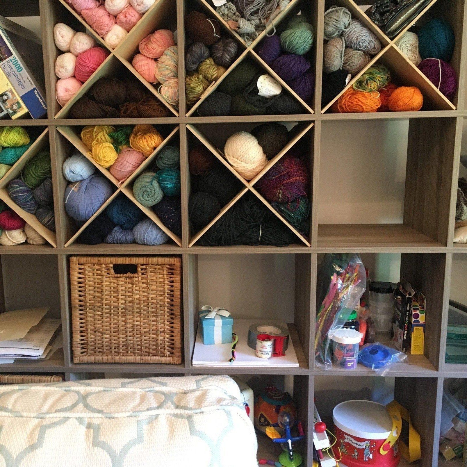 X Divider Cube Insert for Cube Storage Shelves – The Steady Hand