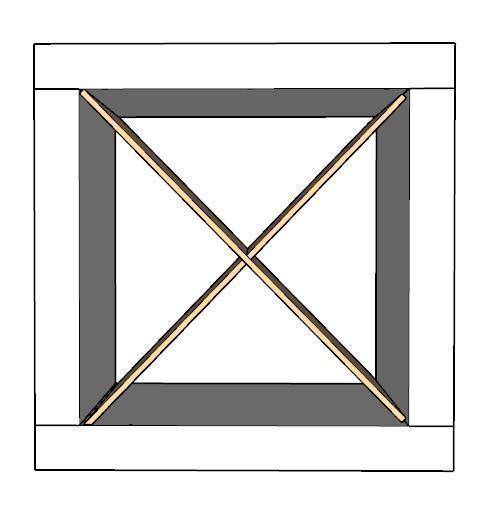 X Divider Cube Insert for Cube Storage Shelves – The Steady Hand